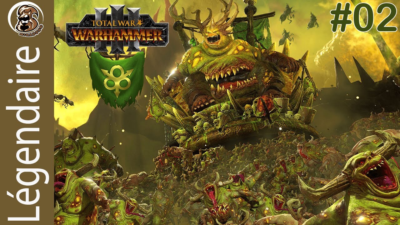Campagne Légendaire Nurgle - Ku'Gath - 02 - Total War Warhammer 3 - YouTube