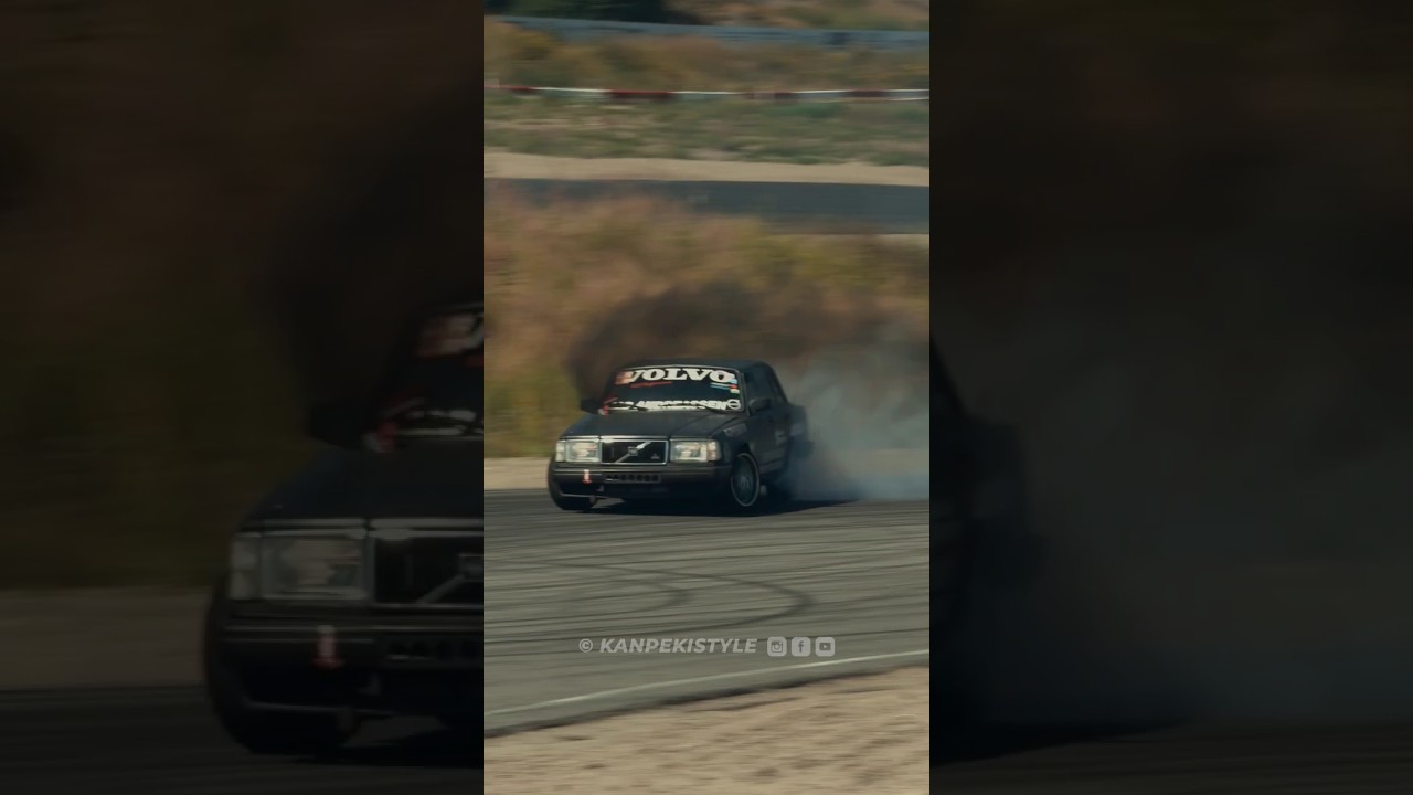 Diesel Volvo drifting 😳 - YouTube