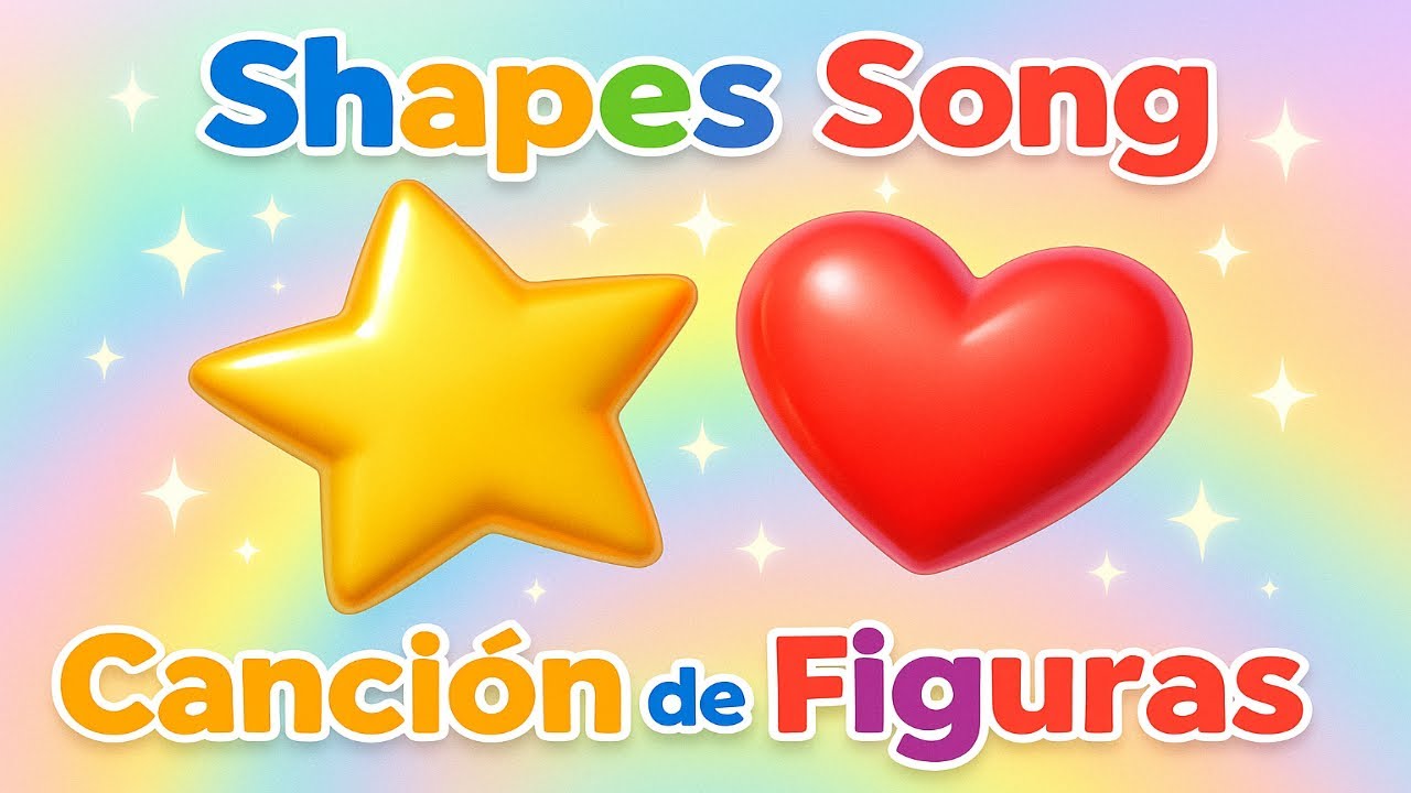 Shapes Song | Canción de Formas 🎵 Learn Shapes in Spanish & English ...