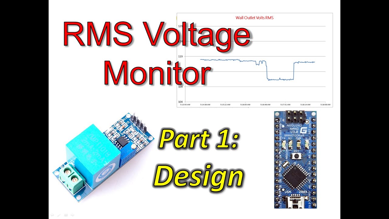 RMS Voltage Sensor Part 1: Design - YouTube