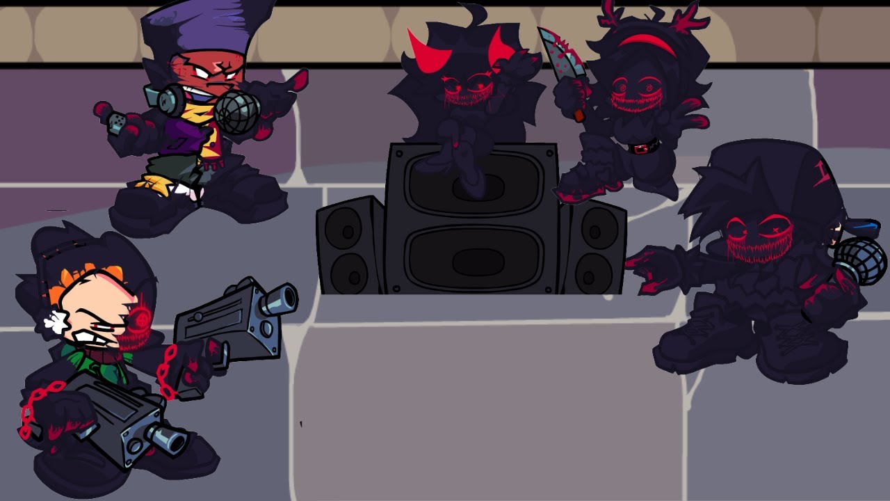 fnf corruption b side outrage (song by Purplez ) - YouTube