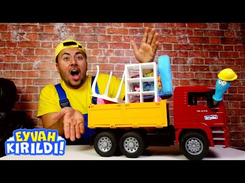 Çocuklar için tamircilik oyunları. Eyvah, oyuncak kamyon bozuldu!