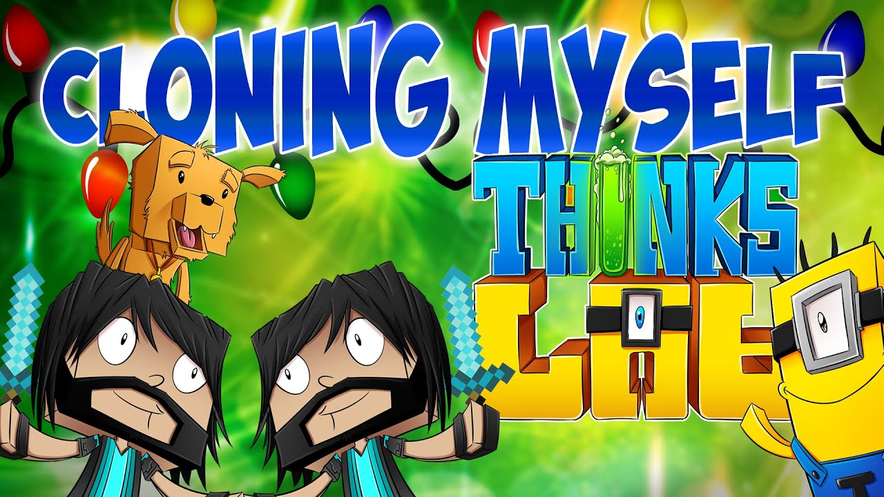 MY EVIL CLONE!!! | Think's Lab Minecraft Mods [Minecraft Roleplay ...
