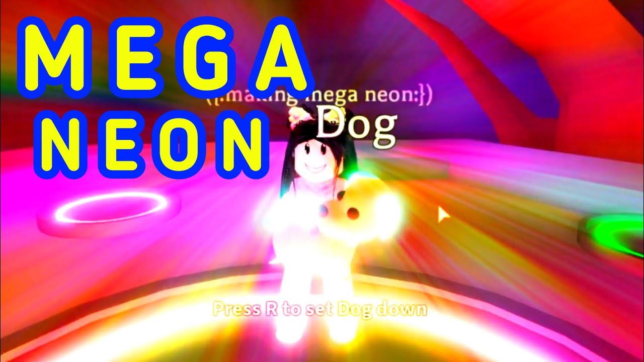 Making MEGA Neon Pet In Adopt Me Roblox - YouTube