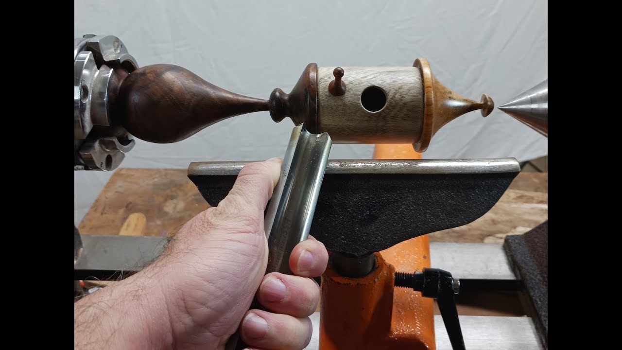 Wood Turning A Decorative Bird House - YouTube