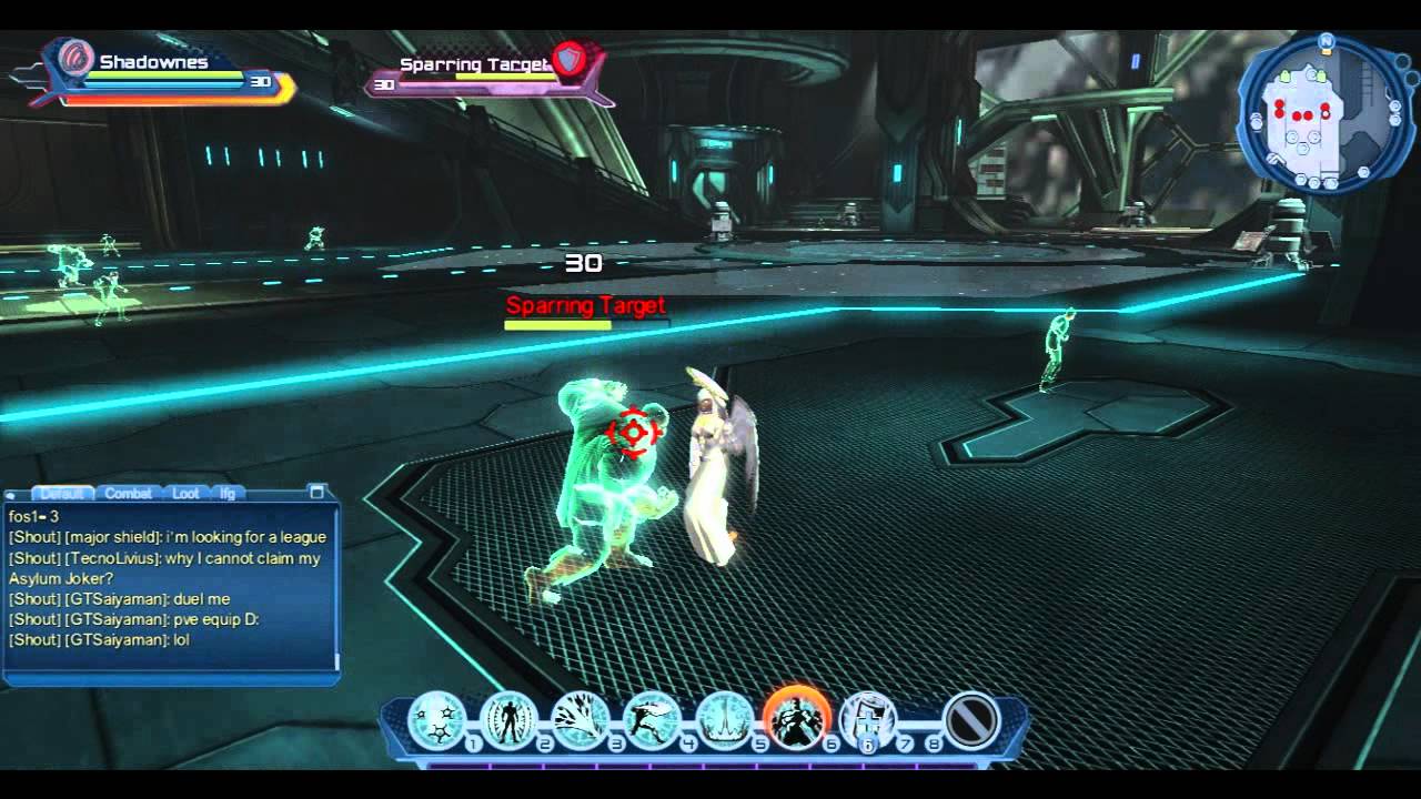 DC Universe Online: Shield Move set (Test Server) - YouTube