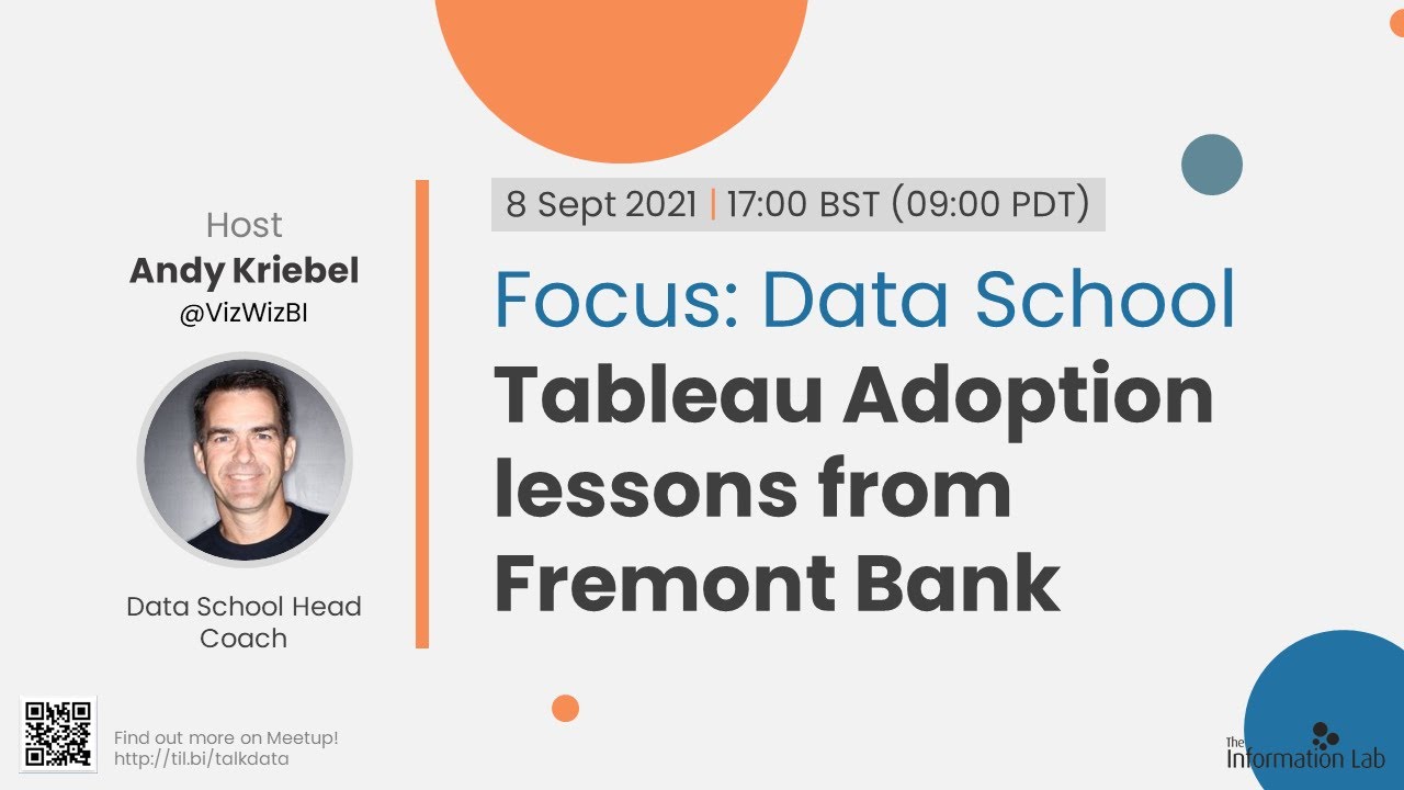 Focus: Data School - Tableau Adoption lessons from Fremont Bank - YouTube