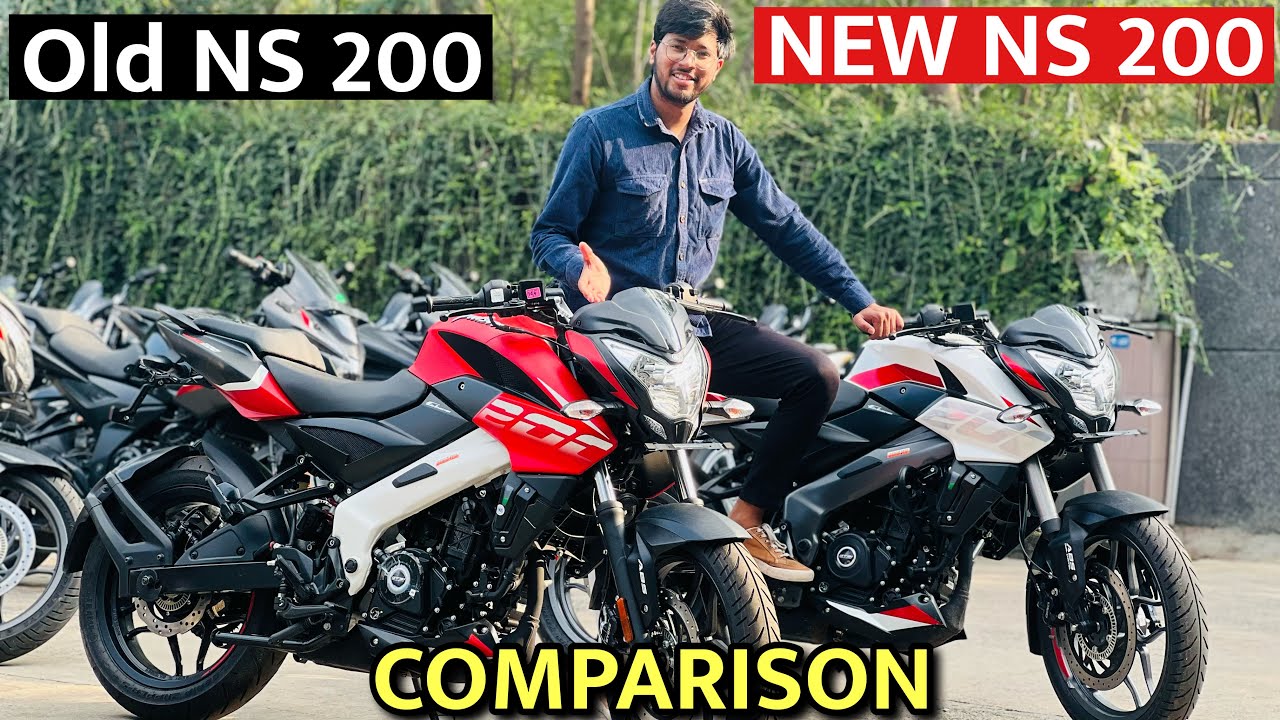 2023 BAJAJ PULSAR NS 200 vs OLD BAJAJ PULSAR NS 200 | महामुक़ाबला - YouTube