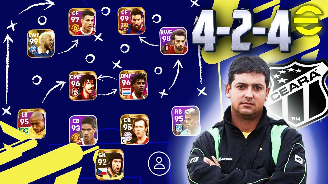 4 2 4 Formation Is BACK Most Attacking Manager In EFootball Mobile 4 2 4 Formation Is BACK Most Attacking Manager In EFootball Mobile