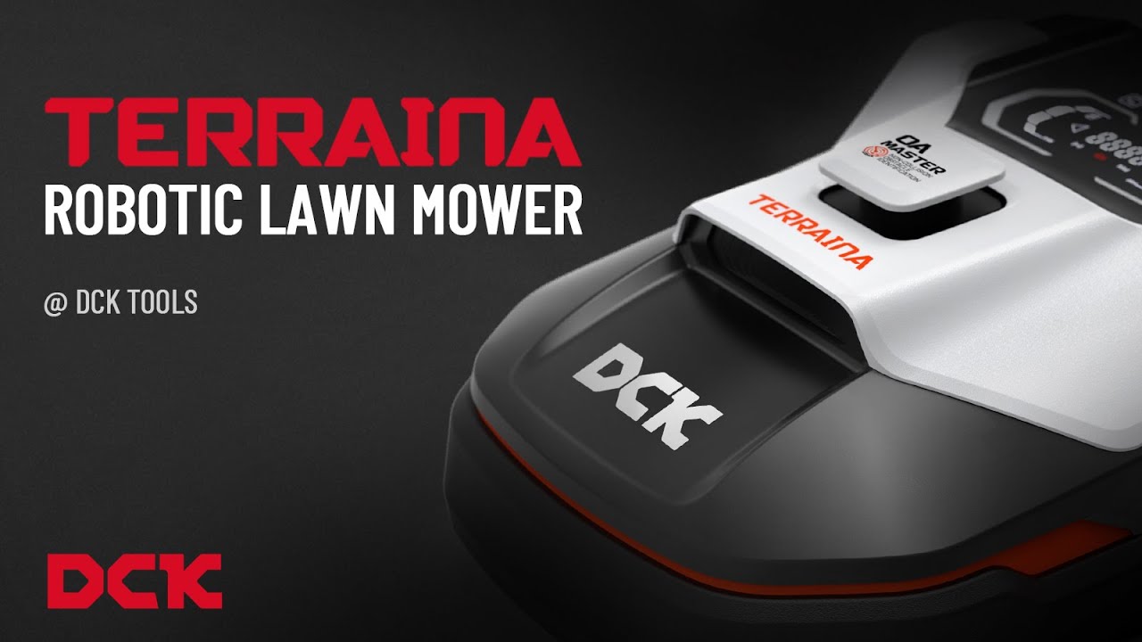 DCK ROBOTIC LAWN MOWER - YouTube