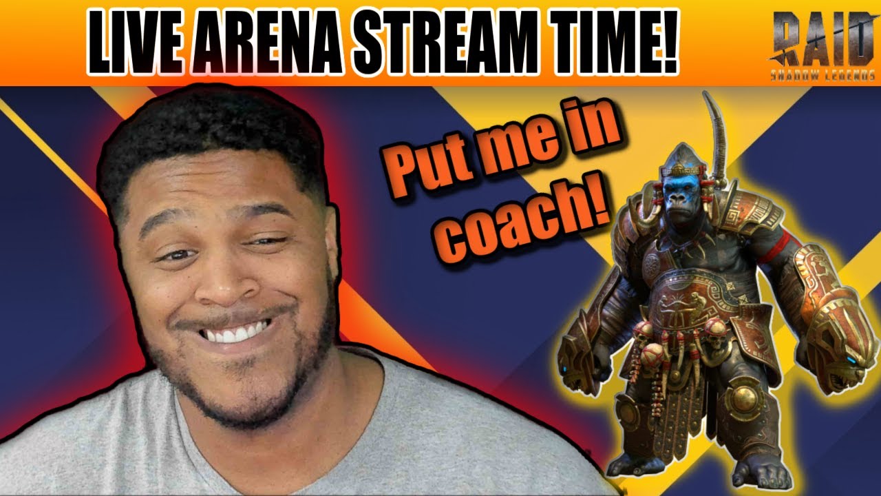 LATE NIGHT LIVE ARENA! Raid: Shadow Legends - YouTube