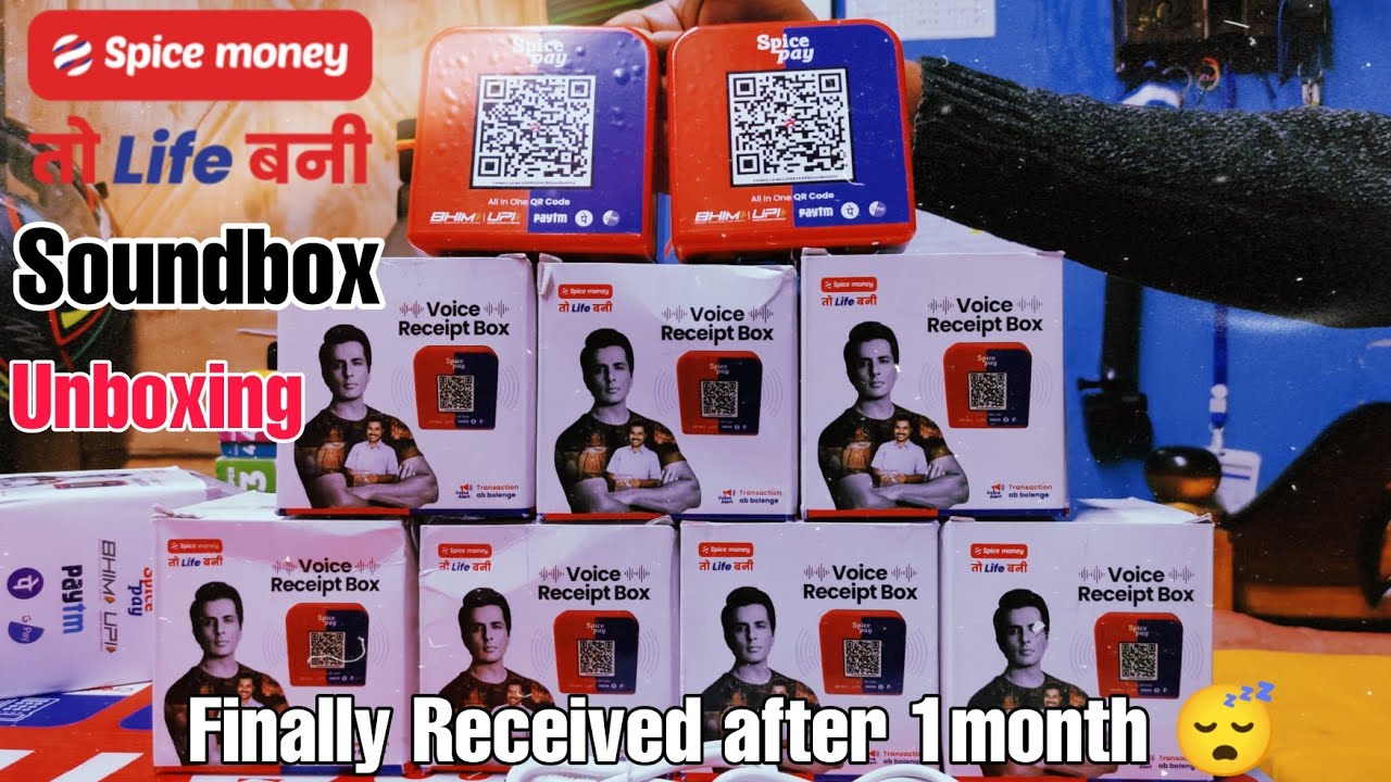 Spice Money sound Box Unboxing Full Video by @DailyBusinessOfficial ...