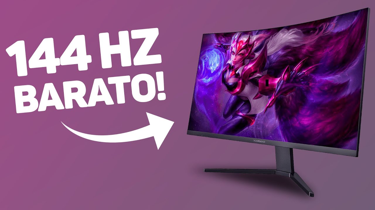 5 MONITORES GAMER 144hz BARATOS em 2023 - Qual o melhor monitor 144hz ...