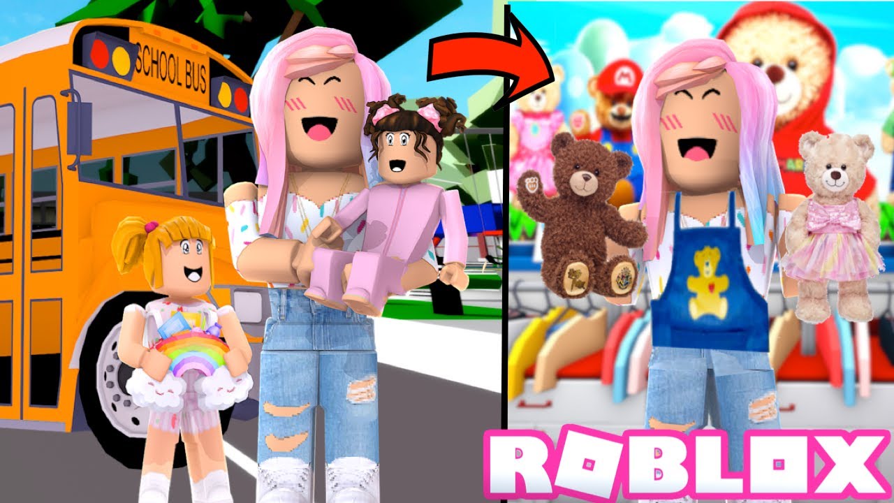 Bloxburg Mom Morning Routine with Goldie & Bloxy RP - YouTube