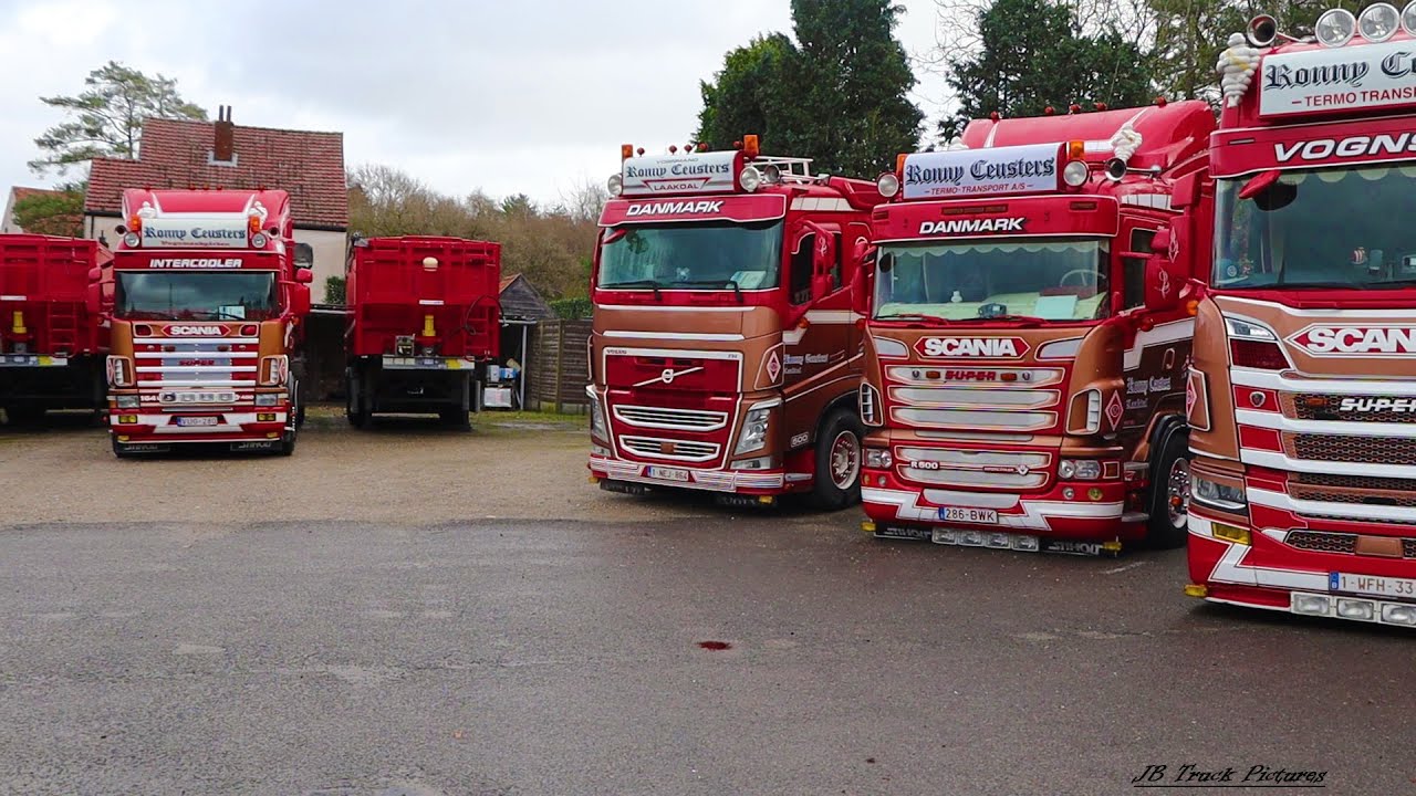 Visiting Ronny Ceusters Transport in Laakdal - B - YouTube