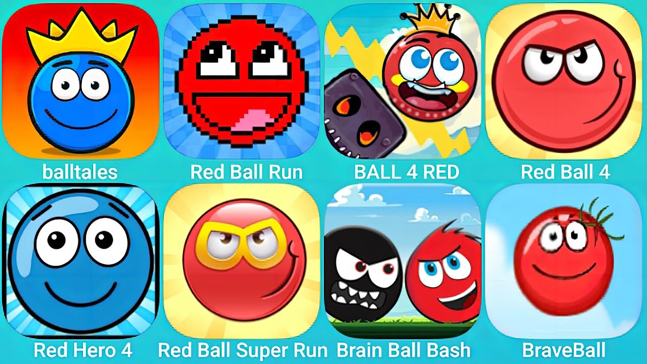 Ball Tales, Red Ball Run, Ball 4 Red, Red Ball 4, Red Hero 4, Brave ...