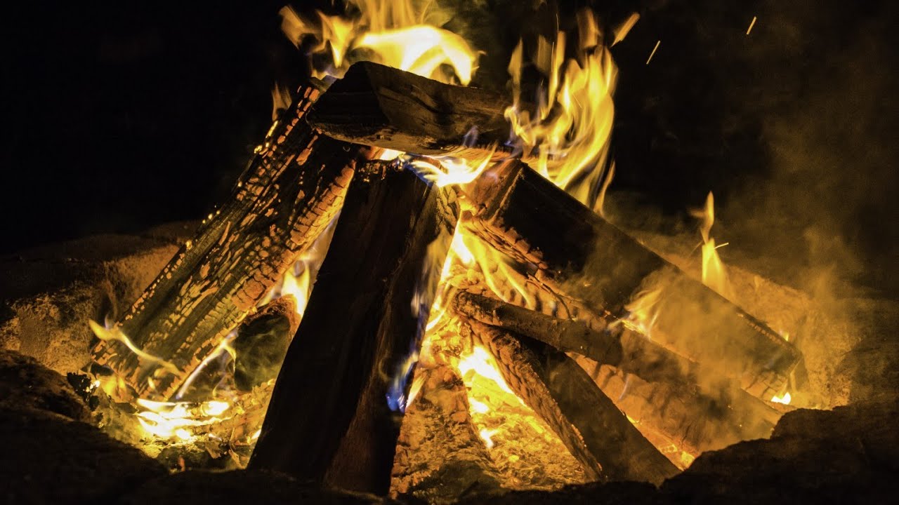 1 Hour of relaxing fire sounds - Fireplace🔥 - YouTube