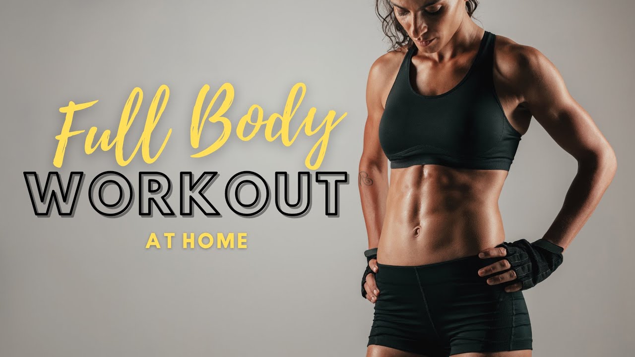 FULL BODY WORKOUT at home with dumbbells! Gain Muscle! - YouTube