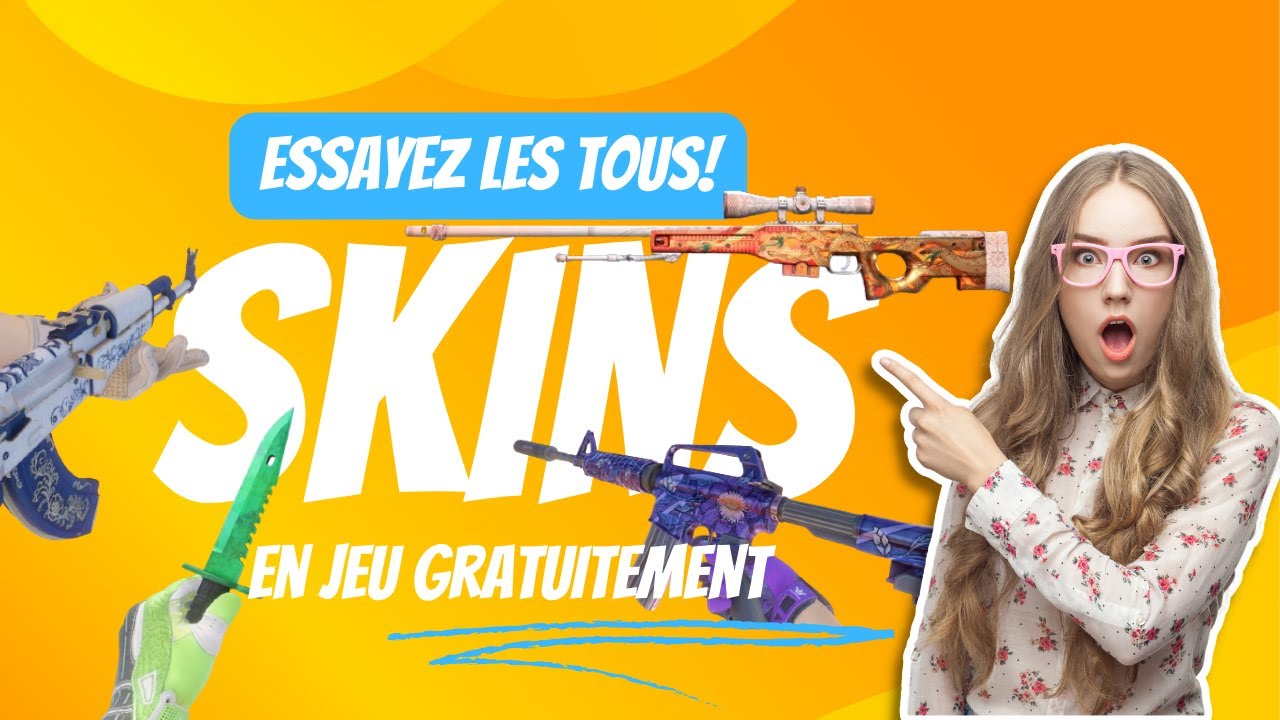 COMMENT TESTER LES SKINS CS2 - YouTube