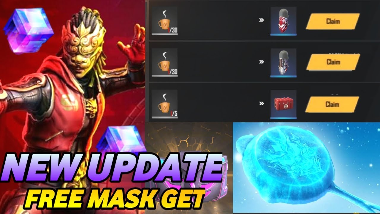 Free Mask in New Event And Magic Cube New Bundle || New Pan Skin ...