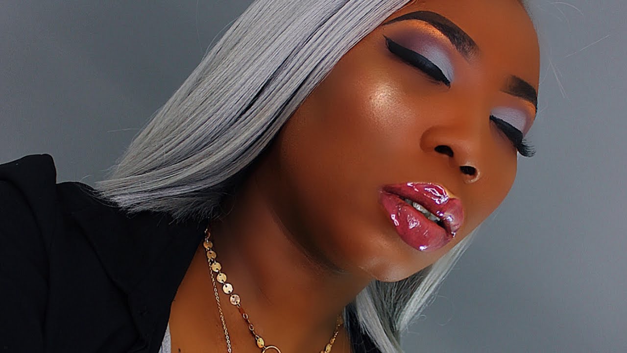 Grey Neutral Makeup Tutorial - YouTube