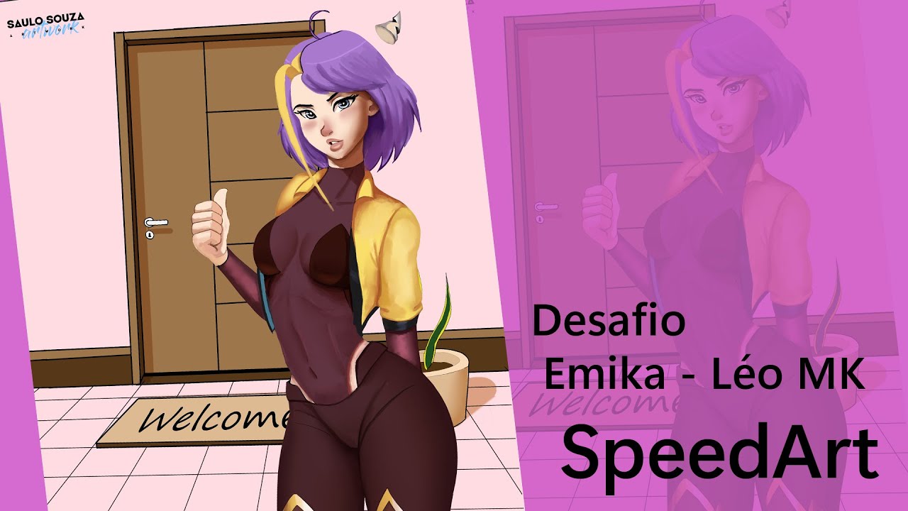SpeedArt - Desafio DezemBrush do Léo MK - YouTube