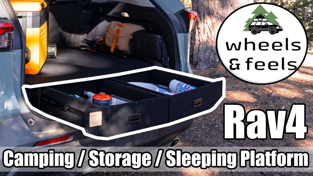 SUV Camping Review | RAV4 5th Gen | Overlanding Storage System | Cargo ...