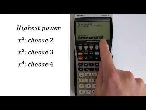 How to solve Quadratic equations on a Casio fx-9860GII Graphical ...