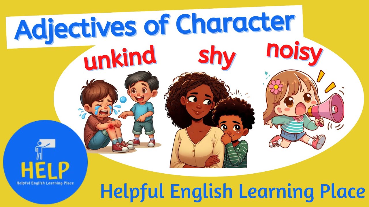 Adjectives of Character: Past Simple Sentences - was / were - YouTube