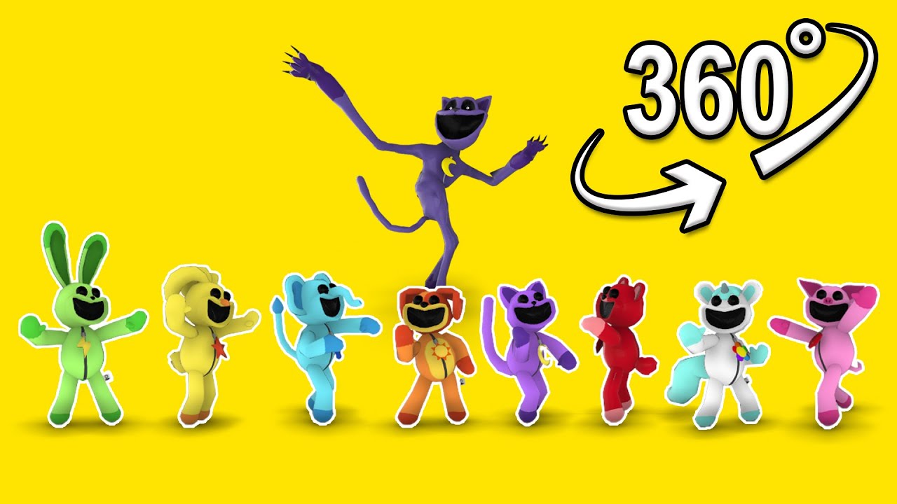 Smiling Critters to Toothless Dragon Dancing (POPPY PLAYTIME CHAPTER 3 ...