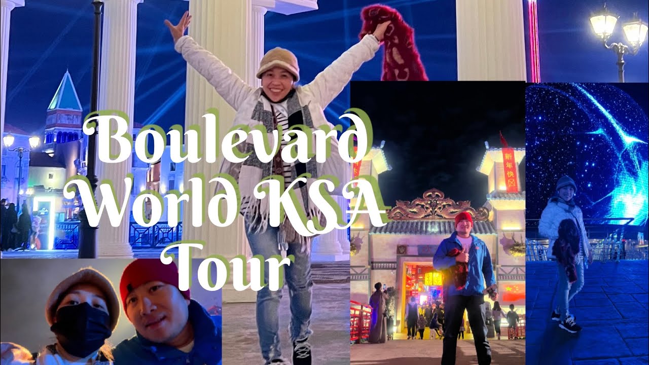 Tour inside Riyadh Boulevard World - YouTube