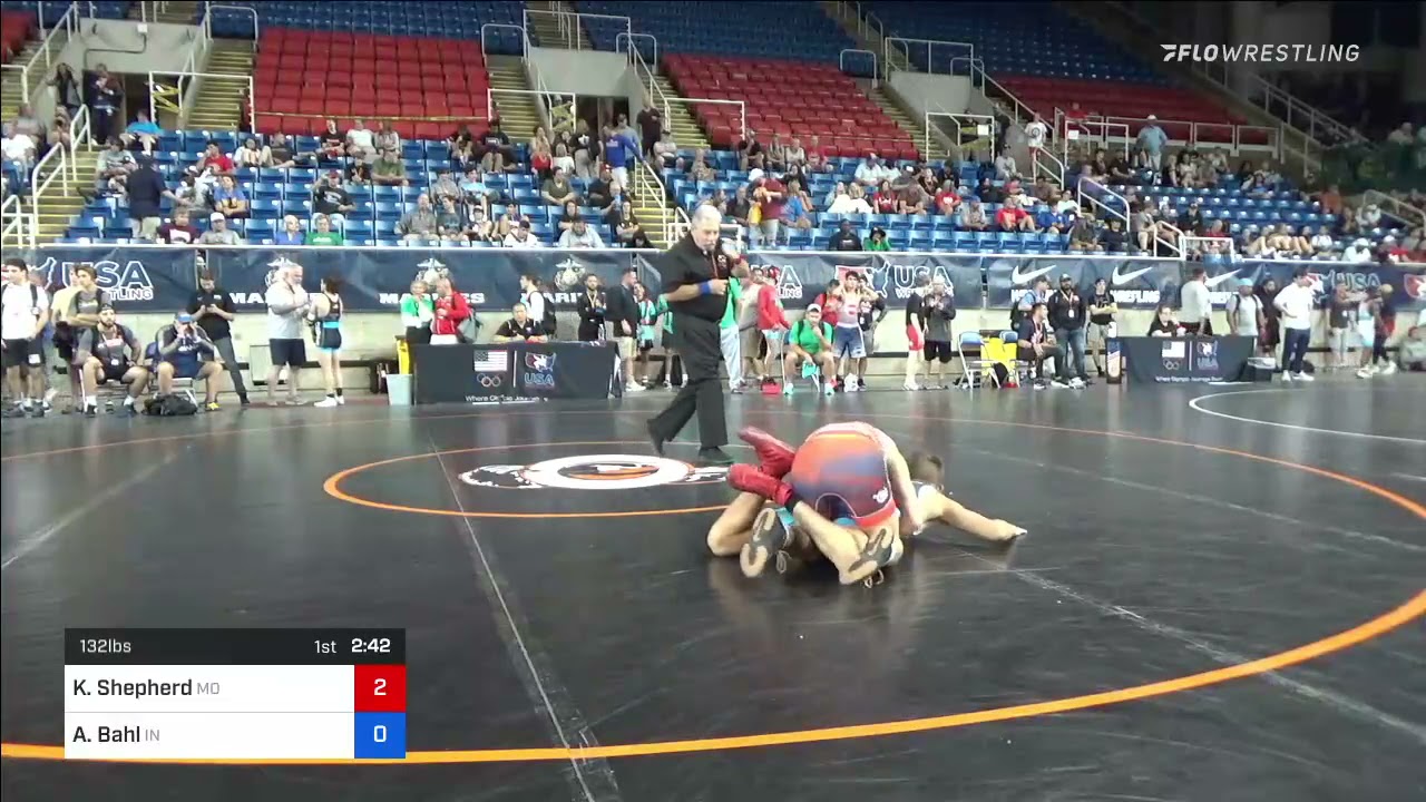 132 Lbs Consi Of 64 #2 - Korbin Shepherd, Missouri Vs Anthony Bahl ...
