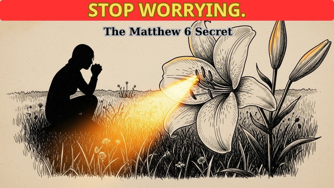 THE DANGEROUS SECRET OF MATTHEW 6: WHY JESUS SAYS STOP WORRYING NOW ...