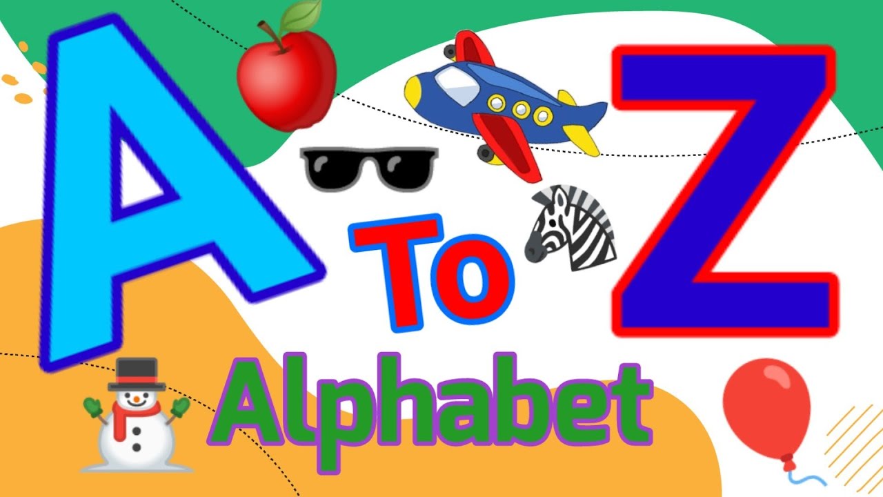 A TO Z Alphabet, abcd song, abcd rhymes, phonics, a to z, abcd for kids ...