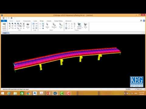 DESIGN OF BRIDGES - CSI BRIDGE DESIGN COURSE - CSI BRIDGE BRIDGE LAYOUT ...