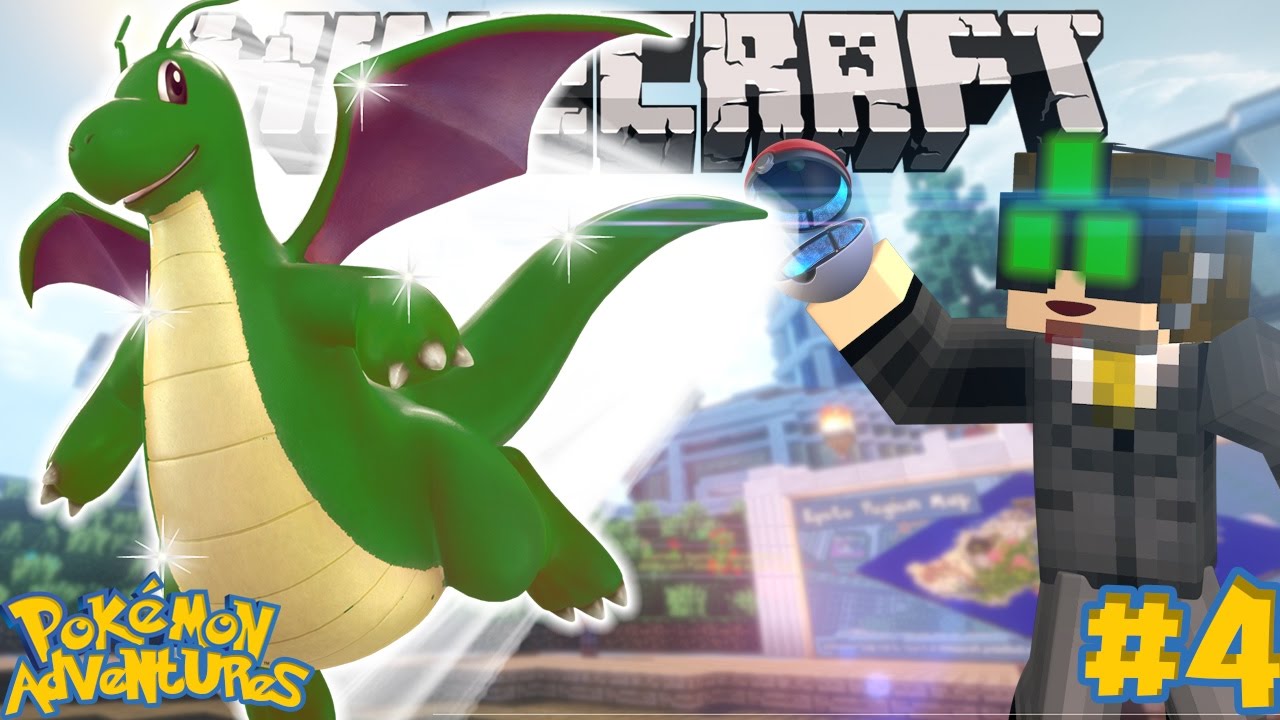 Pokemon Go in Minecraft - GOT SHINY DRAGONITE! Ep.#4 - PokéFind - YouTube