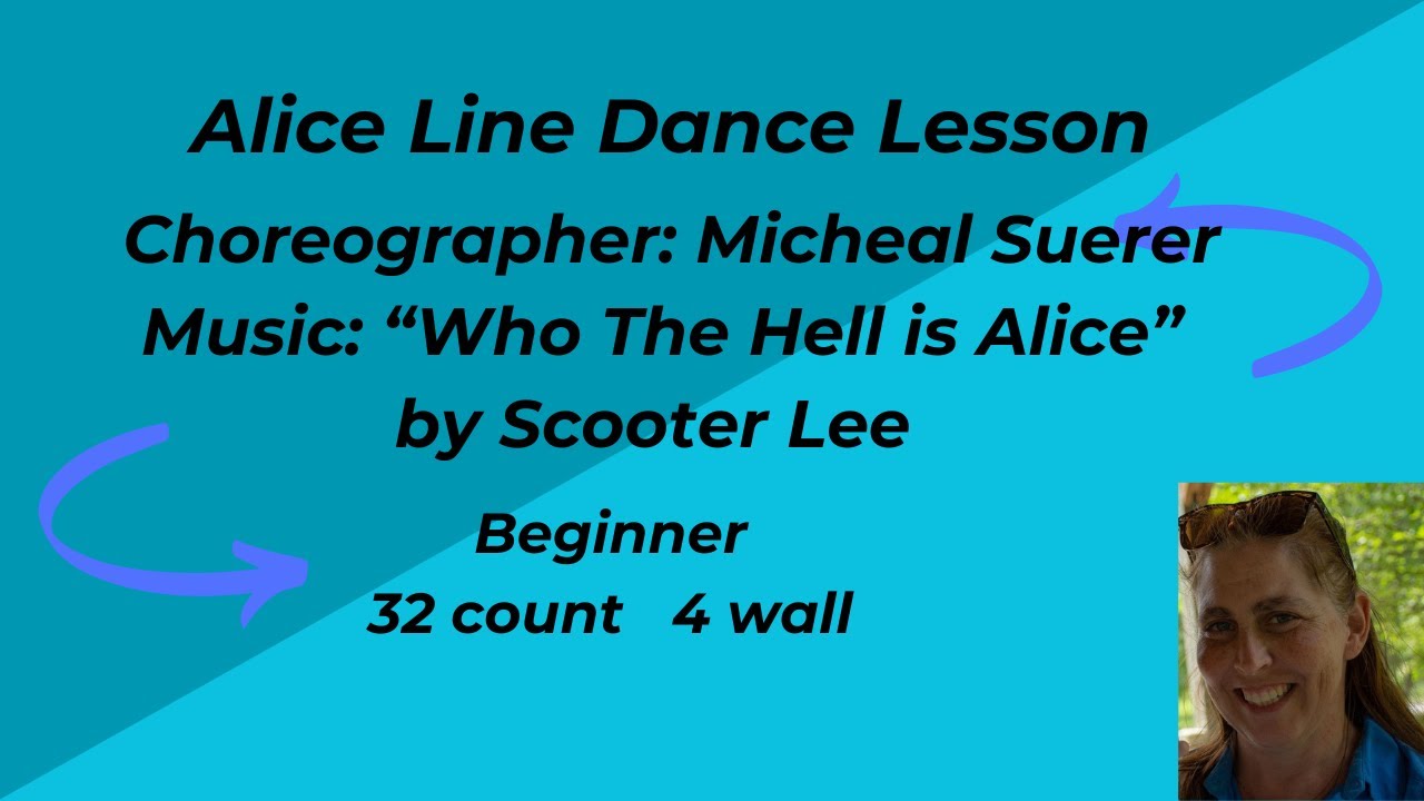 Alice Line Dance Lesson - YouTube
