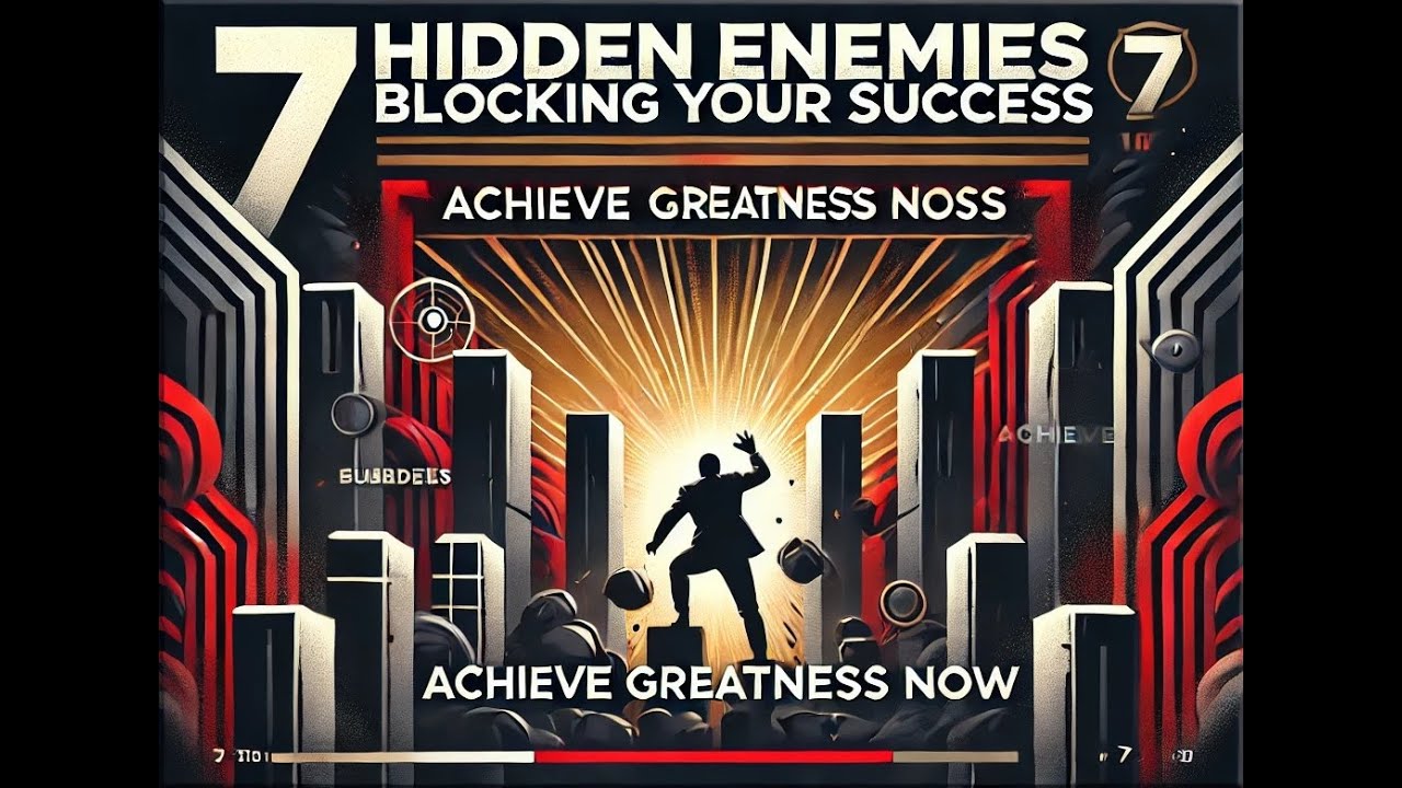 7 Hidden Enemies Blocking Your Success | Achieve Greatness Now - YouTube