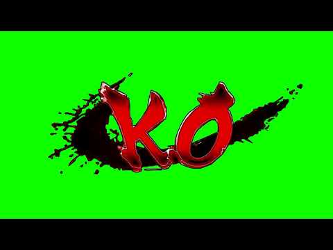 Green screen K.O. effect (copyright free)