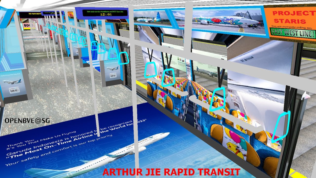 [OpenBVE][AJRT][Route Play] New Chimes! C361 @ East West Line, from EW1 ...