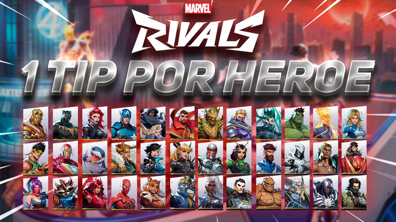 1 CONSEJO / TRUCO / TIP para CADA HEROE en MARVEL RIVALS - YouTube
