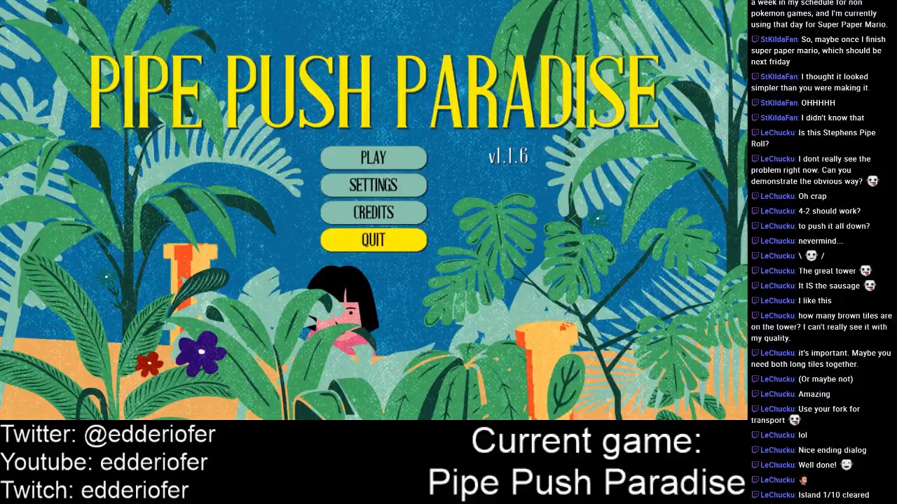 Pipe Push Paradise - Blind Run - Part 1 - YouTube