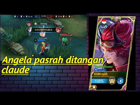 Angela desah pasrah ditangan claude #mobilelegend