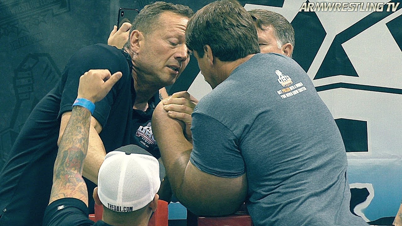 Jeff DABE vs Eric WOELFEL ARM WRESTLING FINAL 2018 - YouTube
