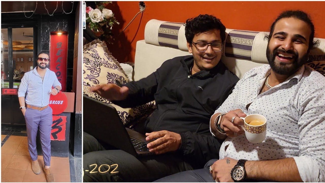 Vlog-202 Lunch At Bercos Restaurant (Janak Puri) | Rat Ki Chai With ...