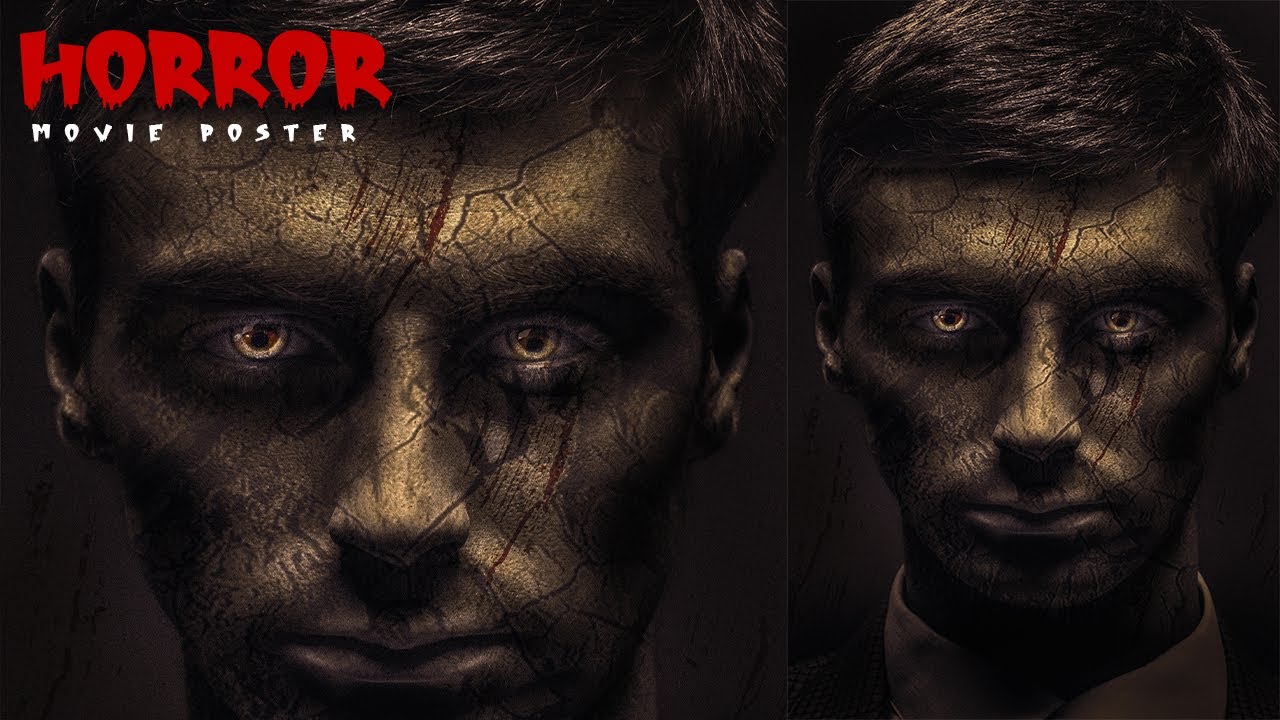 [ Photo Manipulation ] How to Create a Horror Movie Poster in Photoshop ...