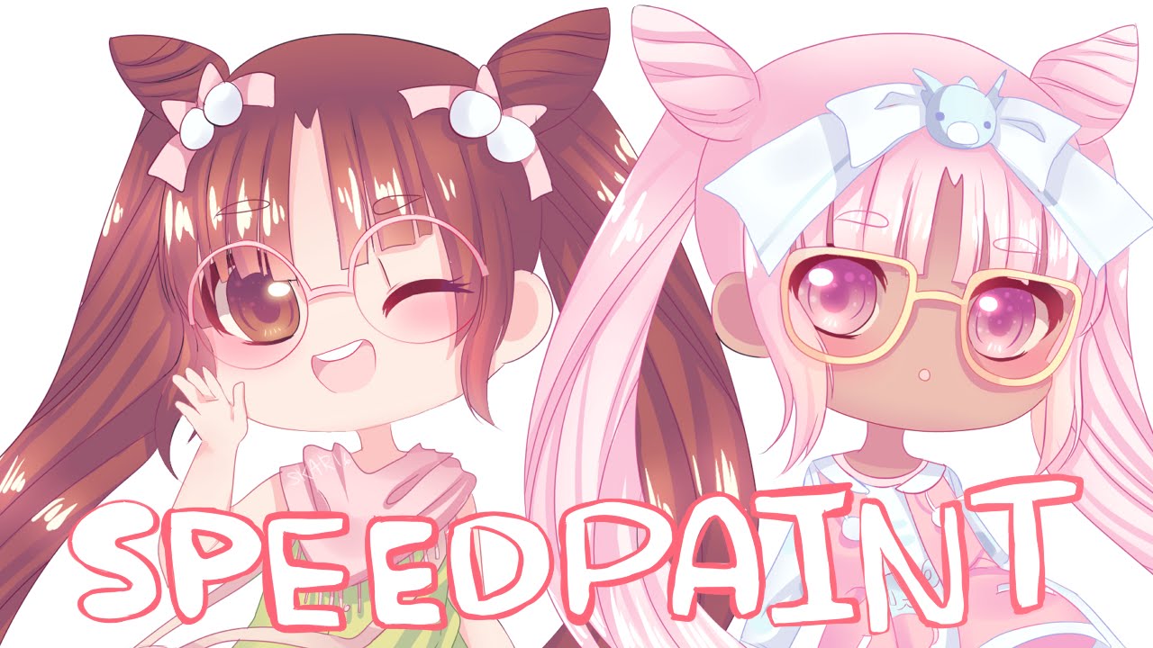 Pink Spring | Commission Speedpaint - YouTube