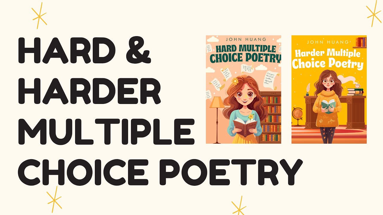 Prepare for Multiple Choice Poetry Exams with our Custom Books! - YouTube