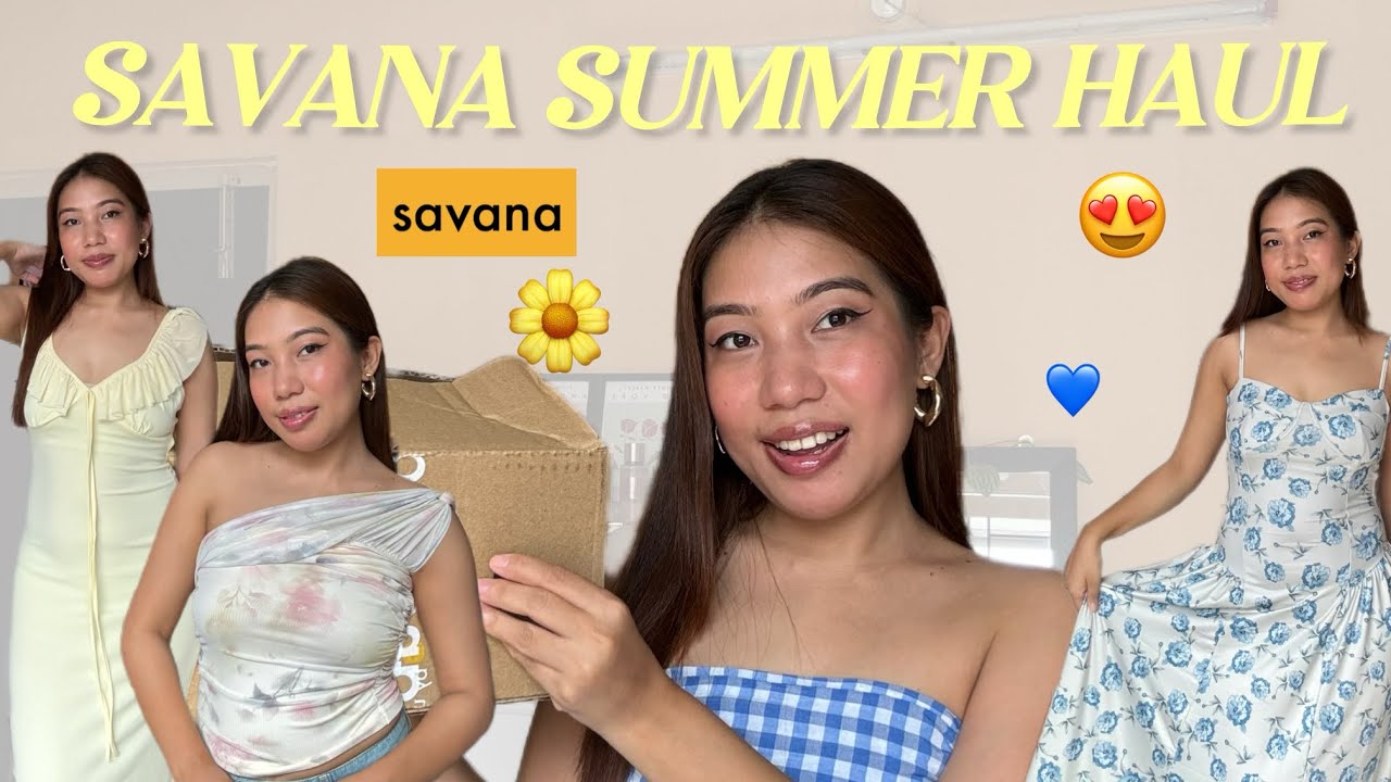 SAVANA tryon haul | summer apt clothing 🧺☀️| Accessories,bags and more ...