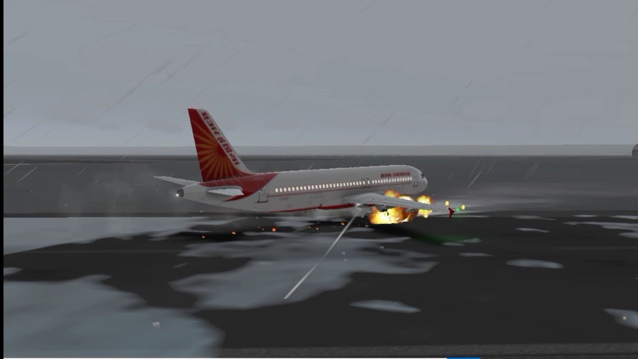 AirBus A320 got fire || Air India || Eeeronz - YouTube